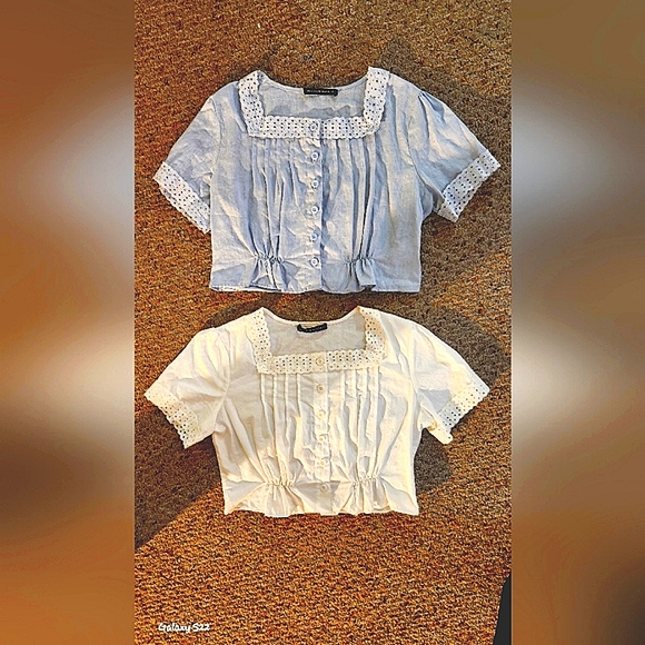 Brandy Melville | Tops | Brandy Melville Tops White One Was Worn One ...